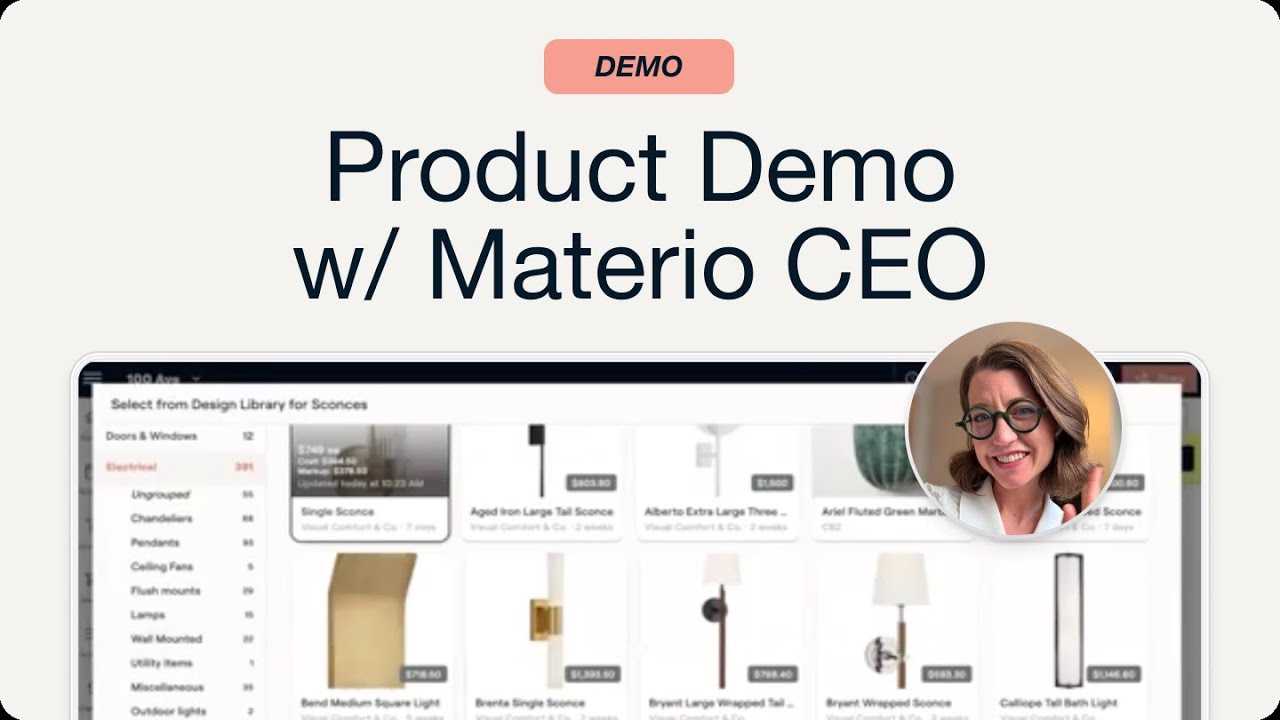 Materio Demo | How to Organize, Budget & Present Interior Design Projects Like a Pro