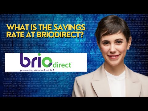 What is the savings rate at BrioDirect?