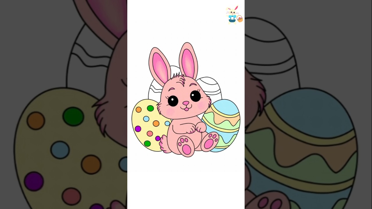 🌸 Easter Coloring Book Fun | Cute & Creative Coloring Activity for Kids! 🐰