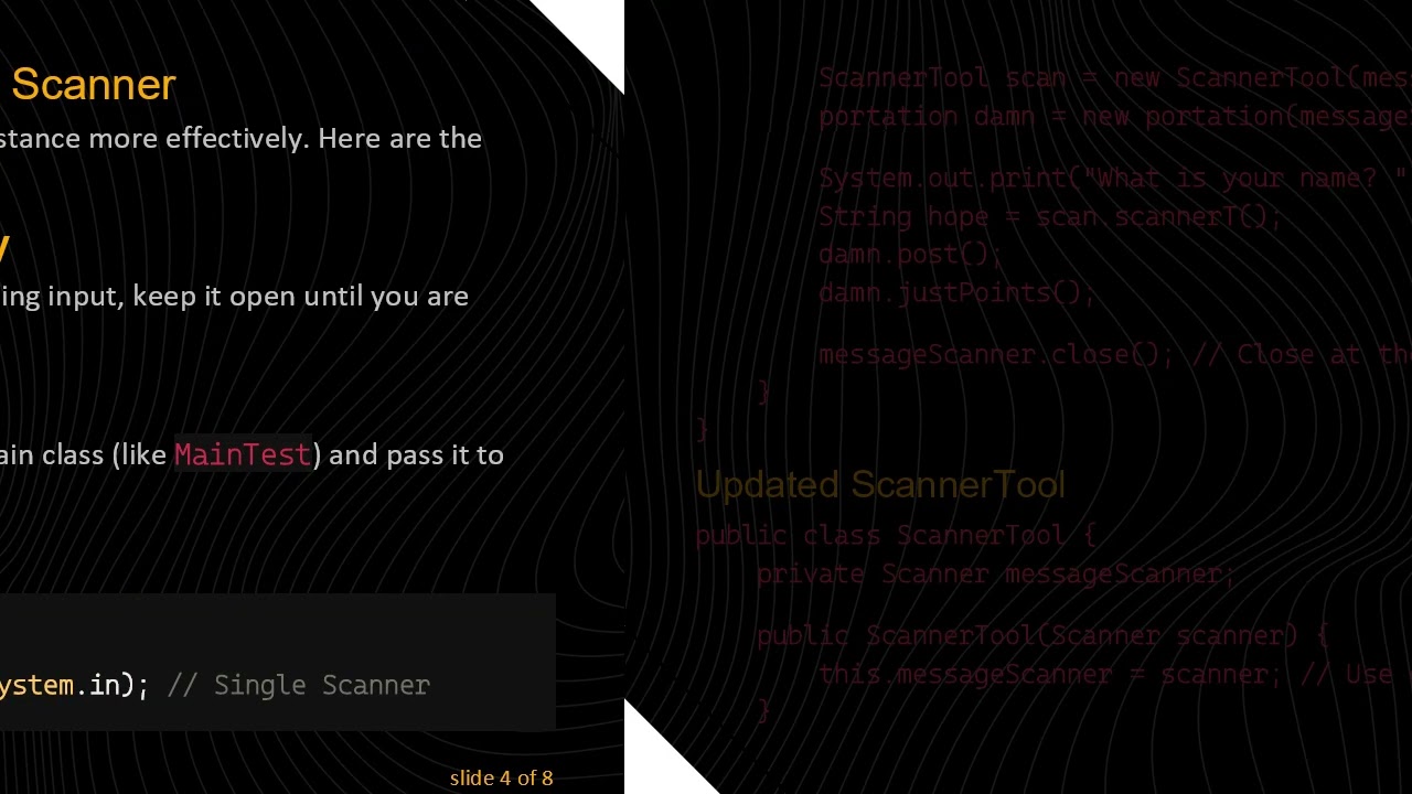Resolving the Exception in thread Error in Java Scanner Usage