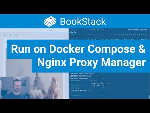 Run BookStack using Docker Compose & Nginx Proxy Manager