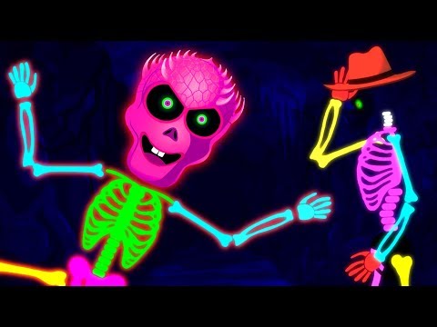 Funny Faces Skeleton Finger Family | Funny Dance and More Nursery Rhymes by Teehee Town
