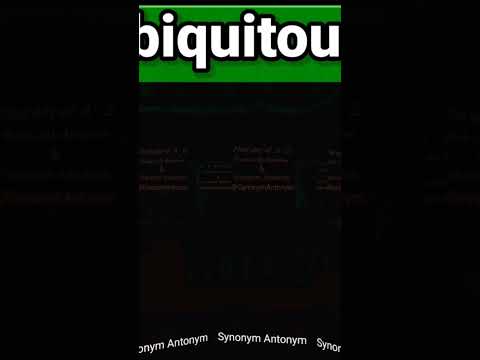 what is ubiquitous | #ubiquitous#what_is_ubiquitous #meaning_of_ubiquitous @SynonymAntonym