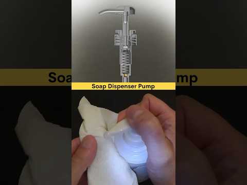 Soap Dispenser Pump | How it work? #dispenser #3dmodel #solidworks #3ddesign #cad #pump #solidwork