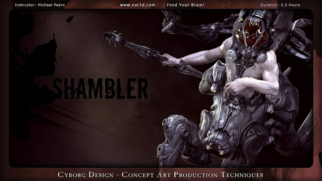 Cyborg Design - Concept Art Production Techniques
