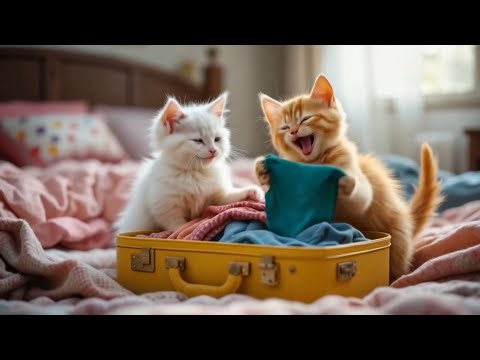KITTEN ADVENTURES ๐ป๐ #cats #shorts #cutecat #catlovers #aicat #cartoon #funny #catvideos