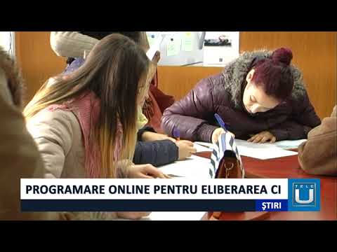 Programare online pentru eliberarea CI