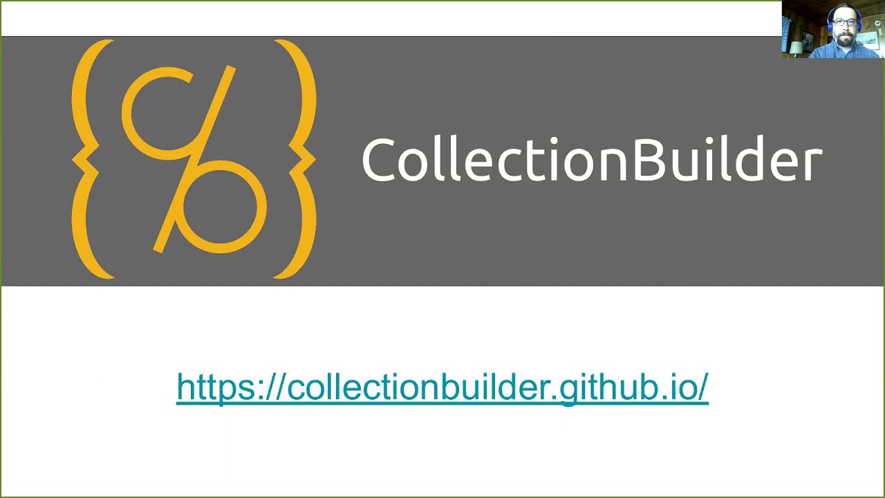 Introduction - CollectionBuilder-GH Workshop