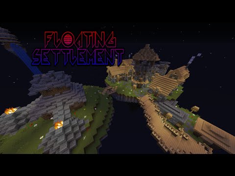 Floating Settlement Minecraft Map