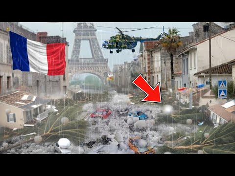 8 minutes ago, Chaos in France! Heavy storms and floods paralyze Paris
