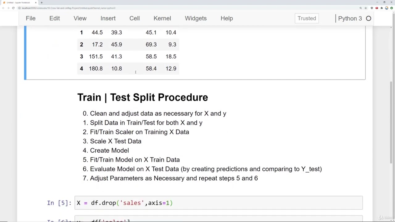 008 Scikit Learn   Using Train Test Split