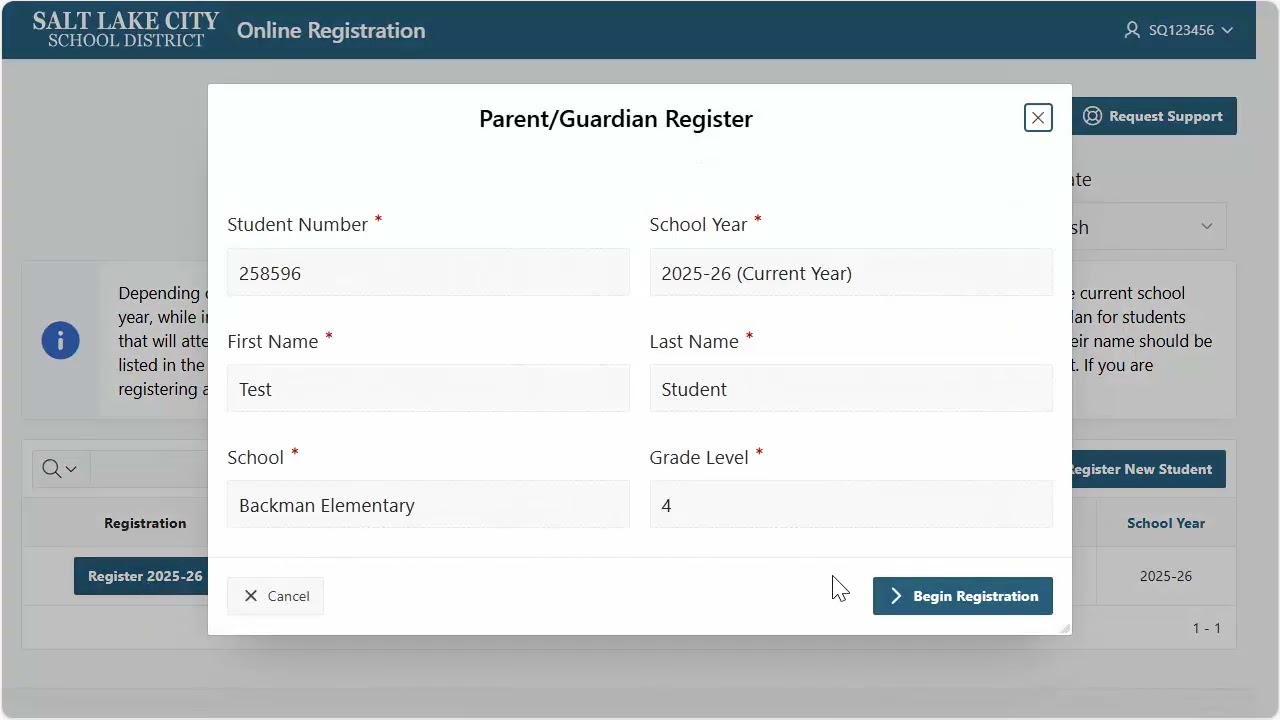 Register With Your Parent Portal Login