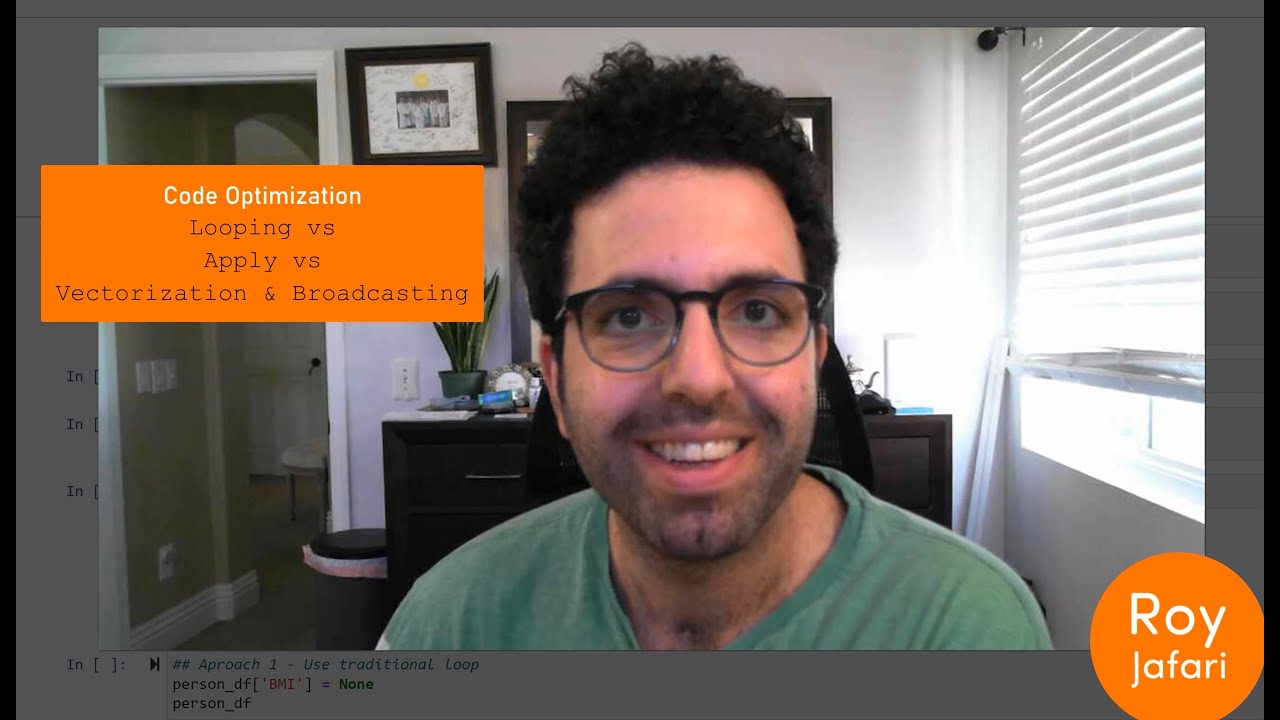Code Optimization - Loop vs. pandas apply() vs Vectorization & Broadcasting