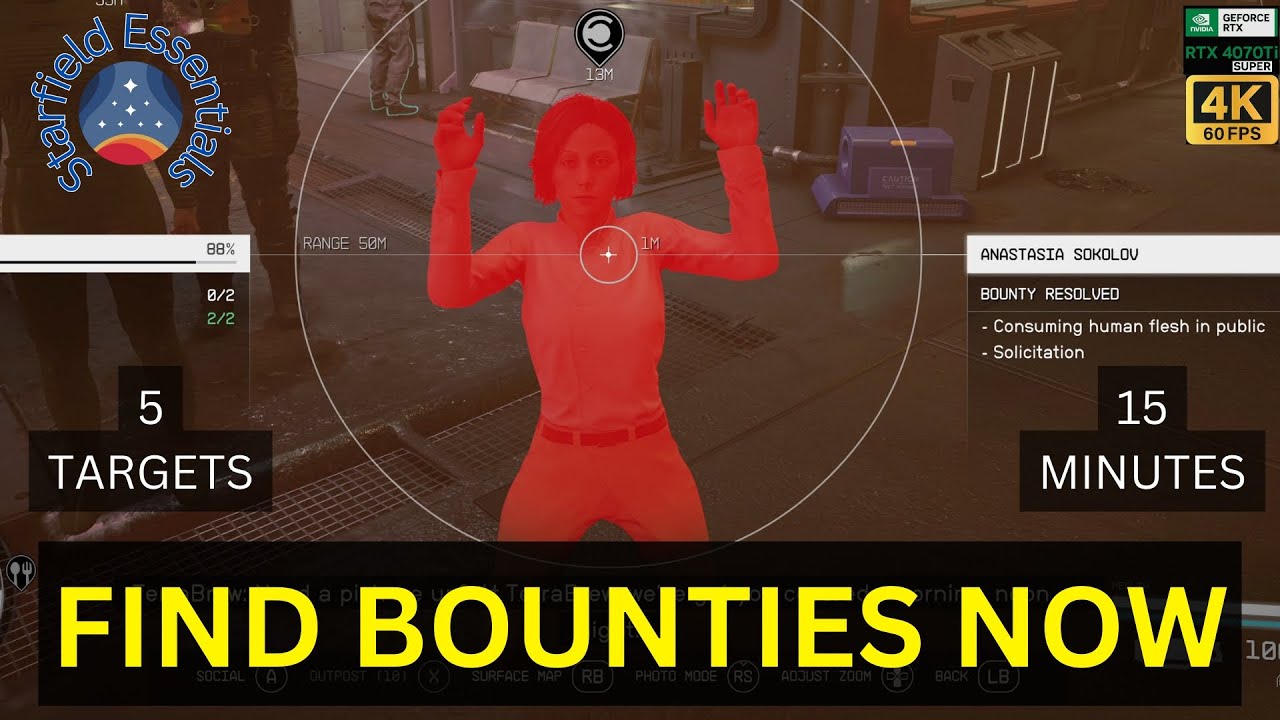 Tracker's Alliance - How to Find Random Bounty Targets: Starfield Essentials