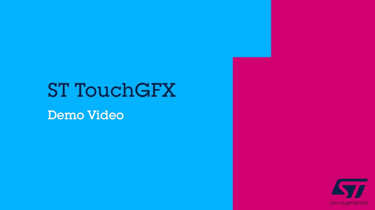 TouchGFX: High performance GUI on STM32