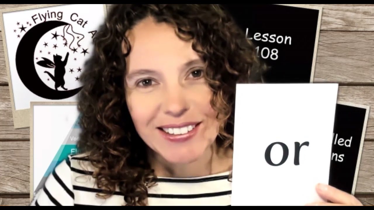 Lesson 108 - Reading Remediation Lesson Using Orton Gillingham Method from the Flying Cat Academy