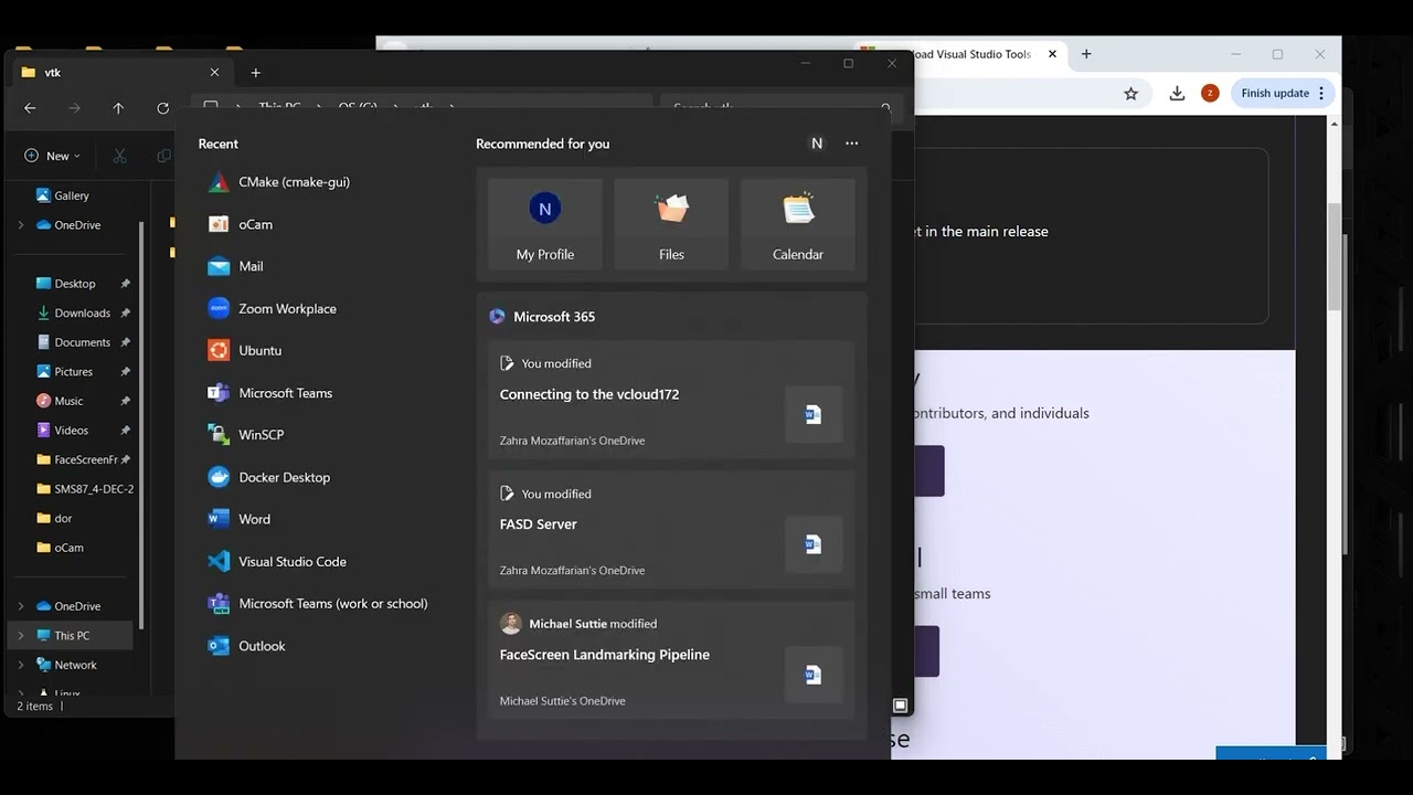 How to build VTK using CMake?