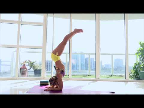 Encyclopedia of Yoga: Pinchamayurasana -- OmStars Yoga TV Channel Preview