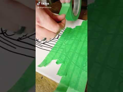 Handle a Tape Job to Protect Art for Spinning #shorts #youtubeshorts