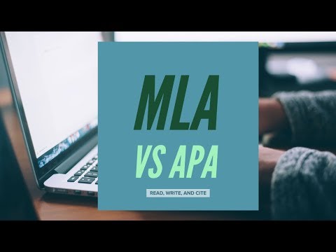 MLA vs APA Citation Style