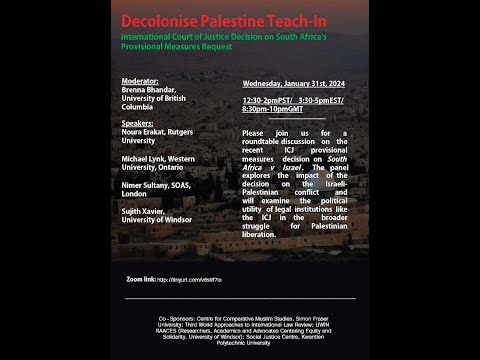 Decolonise Palestine Episode 5: The ICJ Ruling