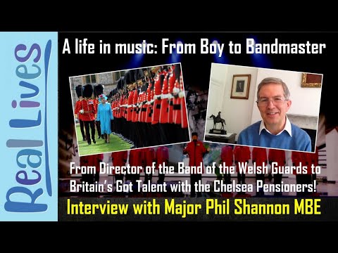 Music fit for The Queen: From Boy to Bandmaster - Major Phil Shannon MBE