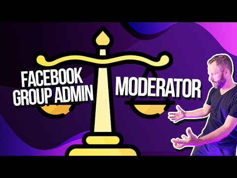 Facebook Group Admin vs Moderator?