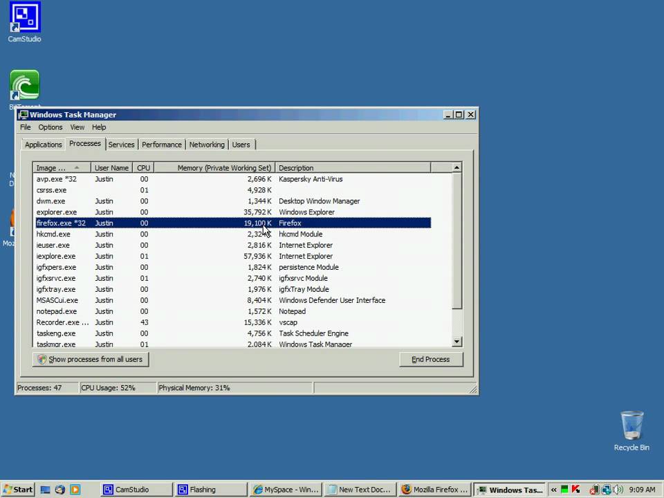 IE8 vs firefox