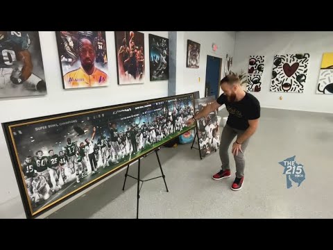 Spector Sport Art: Local artists creates sports inspired paintings