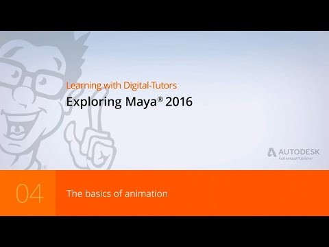 Exploring Maya 2016 - 04 - The basics of animation