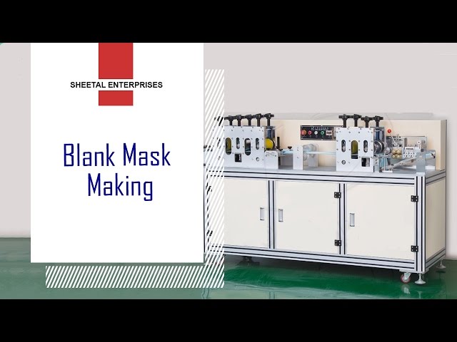 Surgical Face Mask Making Machinery - Folded Mask Ear Loop Welding ...