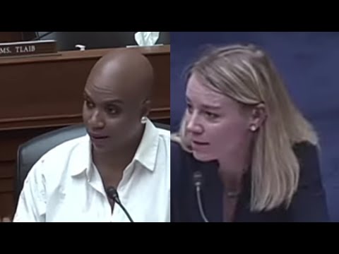 Oh wow! Pressley says 'pregnant people', Josh Hawley's wife fires back.