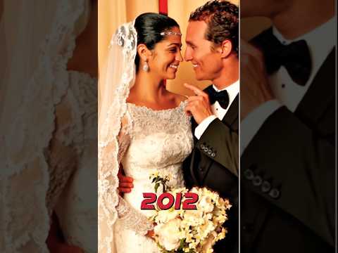The stunning couple Matthew McConaughey and Camila Elves#love #couple #family #celebrity