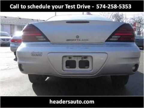 2003 Pontiac Grand Am Used Cars Mishawaka IN