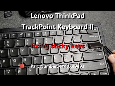 Lenovo ThinkPad TrackPoint II Sticky Keys
