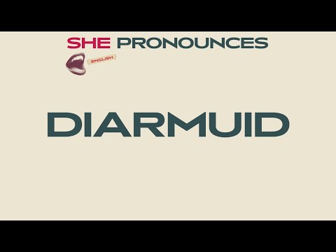 How To Pronounce DIARMUID | Correctly!