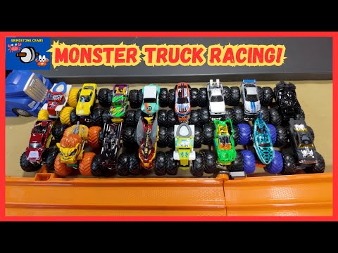 Which Diecast Monster Truck Is The Fastest Down The Track?