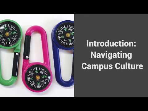 MOOC USSV101x | Navigating Campus Culture | Introduction