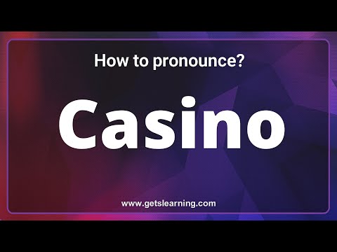 How to pronounce Casino in English Correctly | Common word