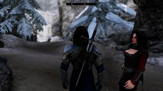 Skyrim - Talion and Serana - 34 - Temple of Auriel - Boss Fight ...