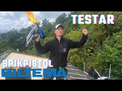 testar spikpistol från biltema