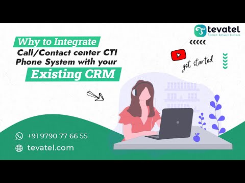 Why Integrate Call Contact Center CTI Phone System with Your Existing CRM for Business using any CRM