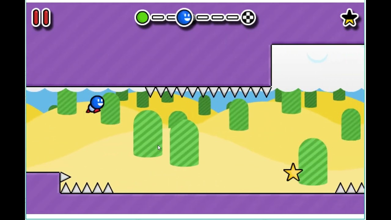 Gravity run levels  1-6  speedrun 1:50