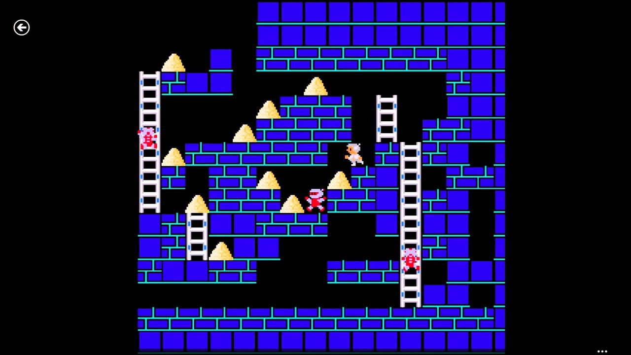 Lode Runner Blue - Levels 11-20 (Showcase)