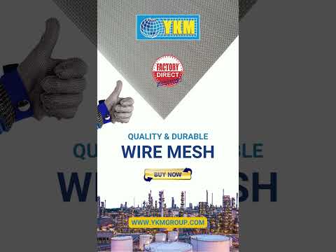 YKM SS Wire Mesh | Metal Wire Mesh Sheets and Screens at Factory Price