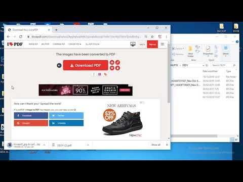 Cara Convert JPG ke PDF, Gabungkan PDF Dan Compress PDF Tanpa Aplikasi Untuk NUPTK