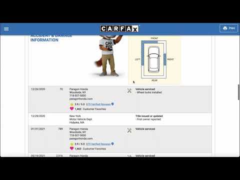 INSTANT CARFAX REPORTS VINFAX.COM