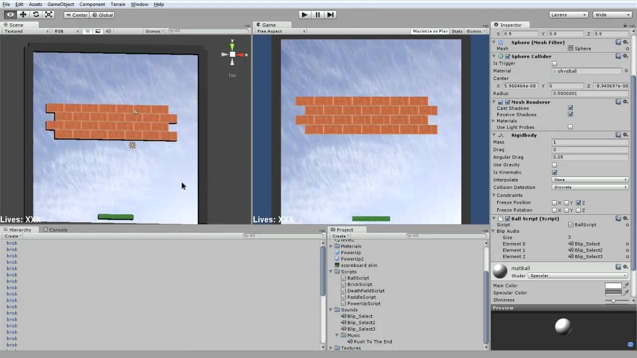Unity 3d Tutorial: Sound & Music - Part 2