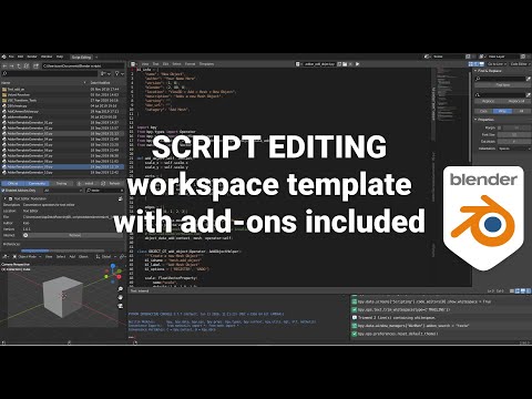Script Editing Workspace with essential dev add-ons included - Released ...