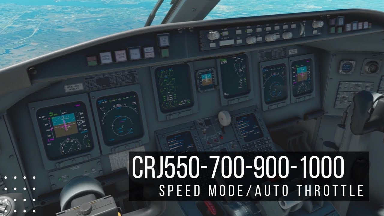 Aerosoft CRJ and the unreliable SPEED mode…help! - Aircraft - Microsoft ...
